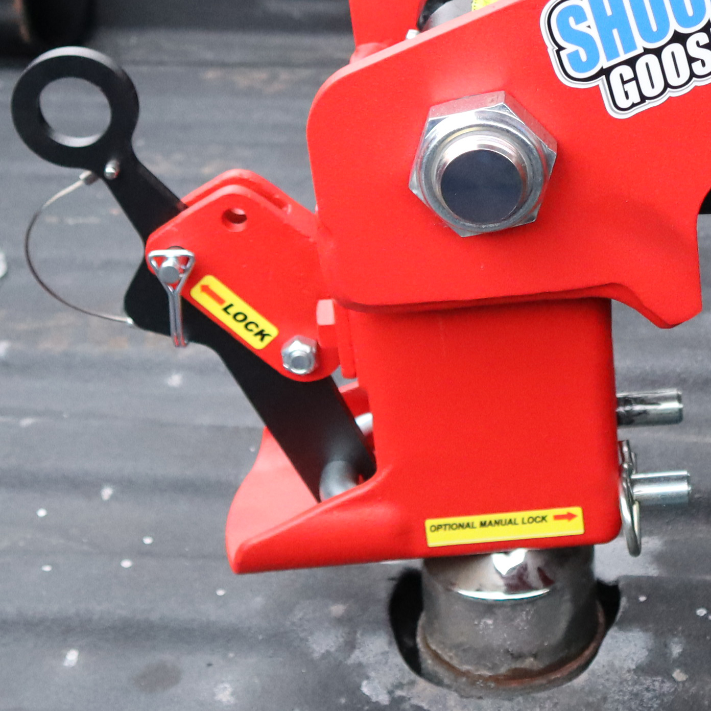 Shocker Gooseneck Air Hitch & Coupler for Doolittle Trailers