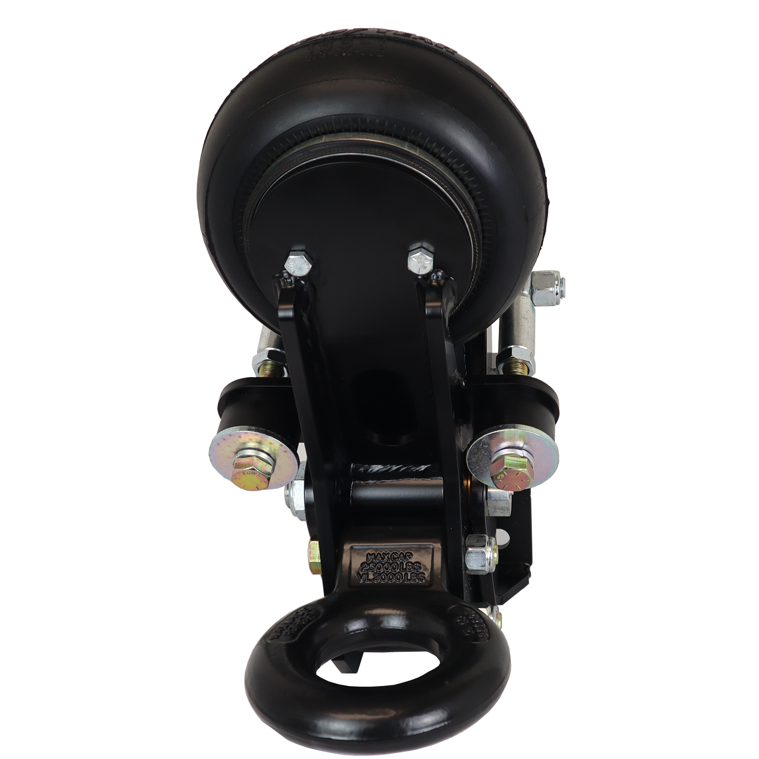 Shocker Air Pintle Ring Trailer Tongue Mount Bolt-on