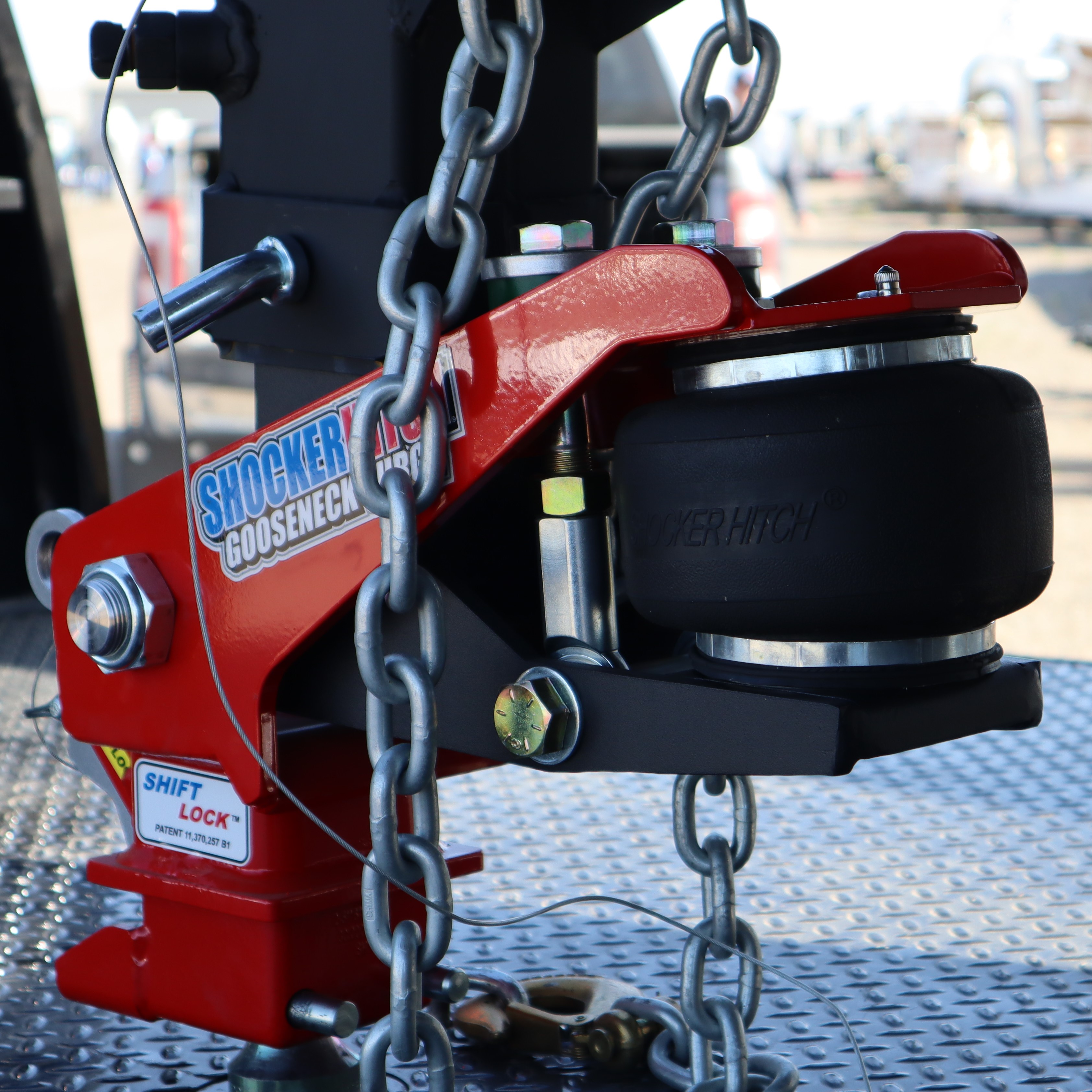 Shocker Gooseneck Air Hitch for Big Tex Trailers