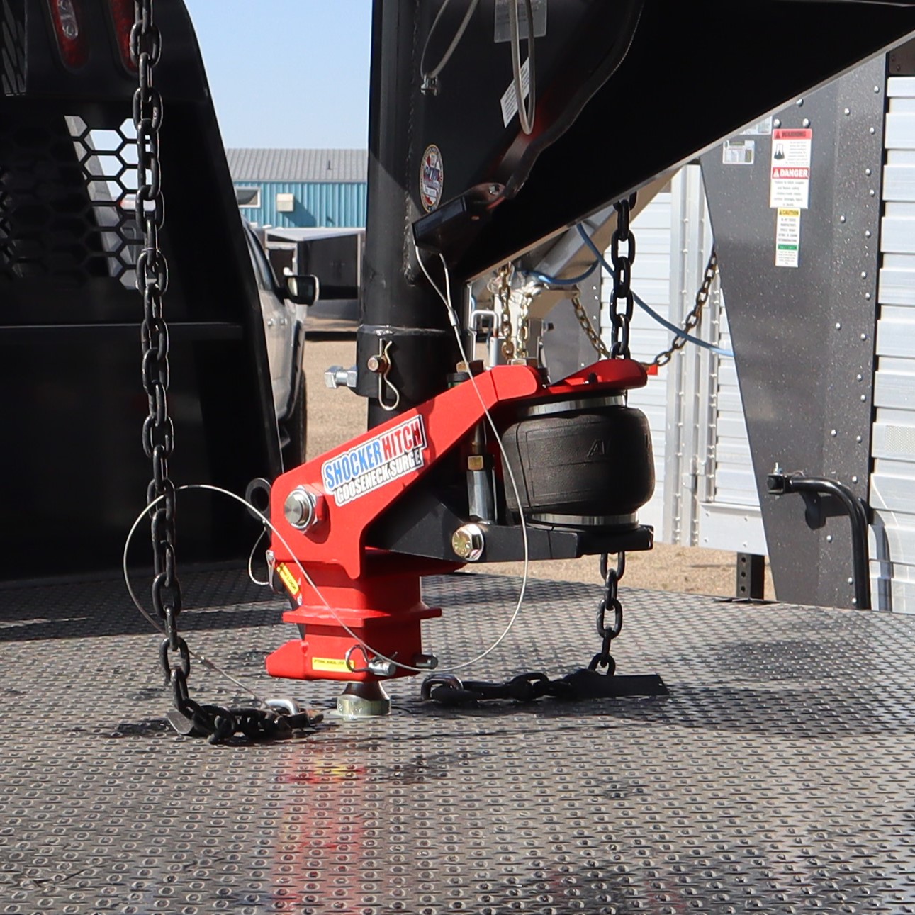 Gooseneck Air Ride Hitch & Coupler for N&N Trailers