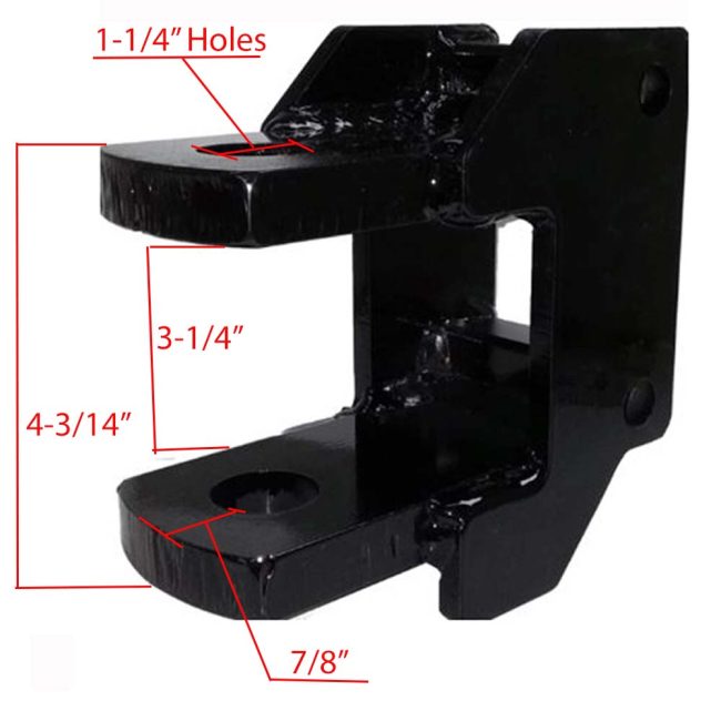 Shocker Clevis Pin Ball Mount Attachment