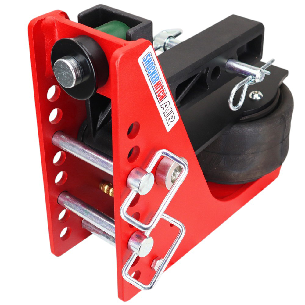Shocker Air Ride Receiver Hitch with Raised Mount