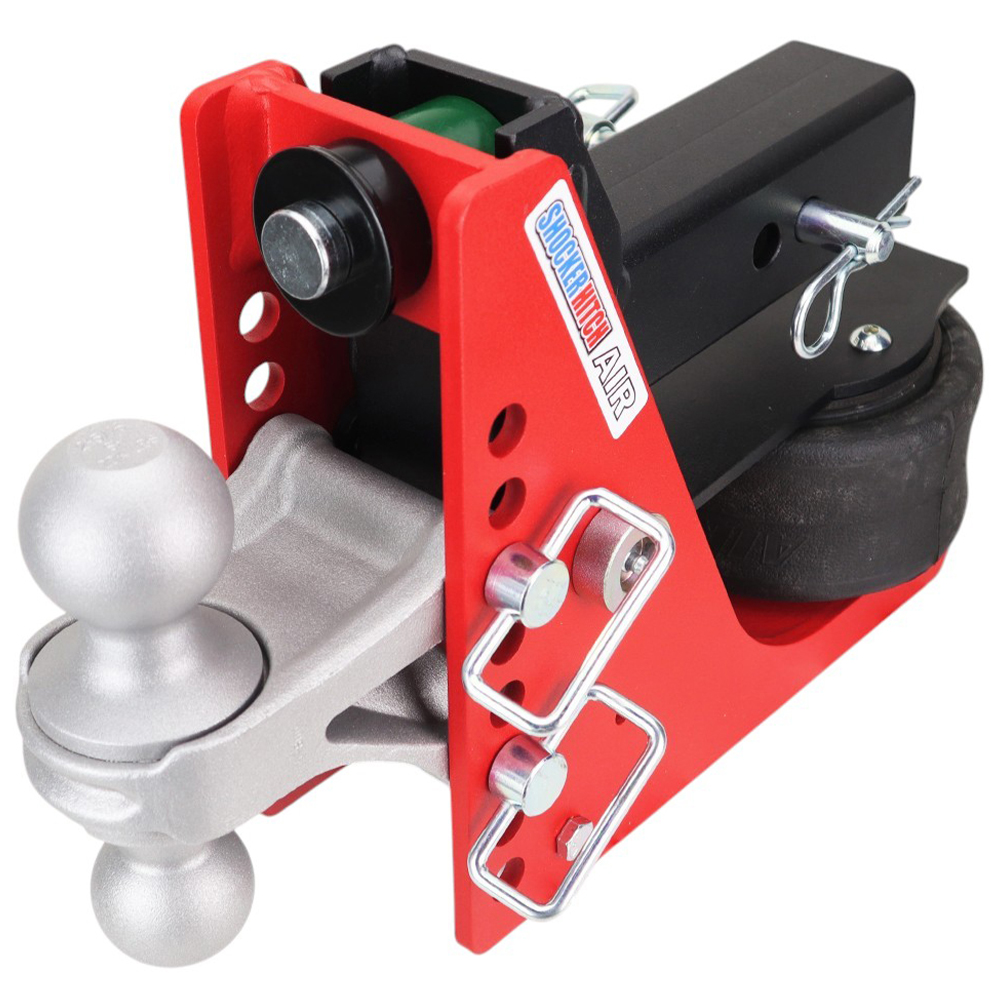 Shocker Air Hitch with Combo Ball Mount (2″ & 2-5/16″ Balls)