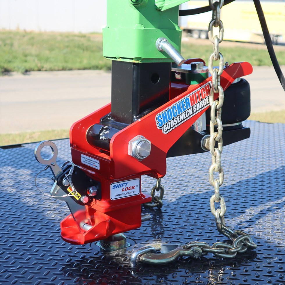 Shocker Gooseneck Air Hitch & Coupler for Kaufman Gooseneck Trailers