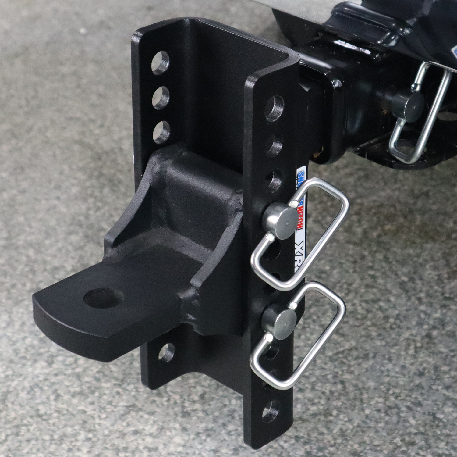 Shocker XR Adjustable Drawbar Hitch - 6" Rise / 6" Drop
