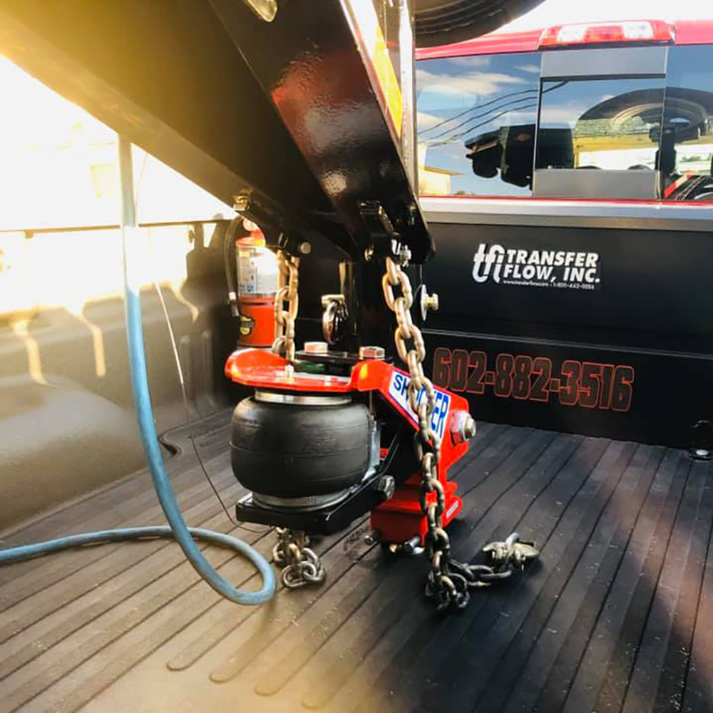 Shocker Gooseneck Air Hitch & Coupler for PJ Trailer