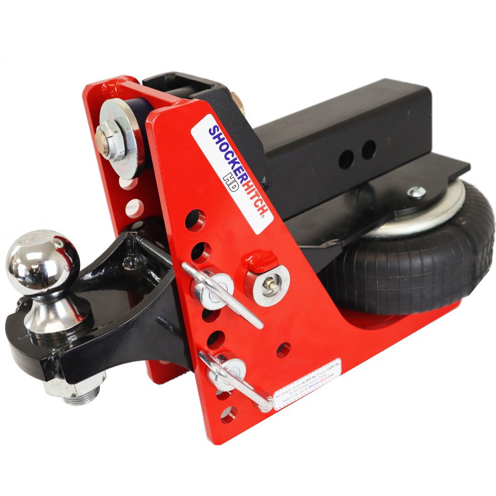 Shocker HD 20K Air Drop Bumper Hitch 4-1/2″-8-1/2″ Drop