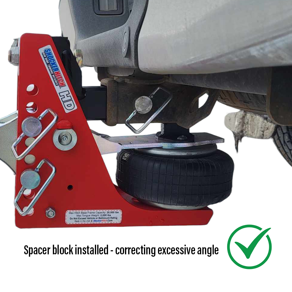 Spacer Block – Fits Shocker Air & HD Bumper Receiver Hitches