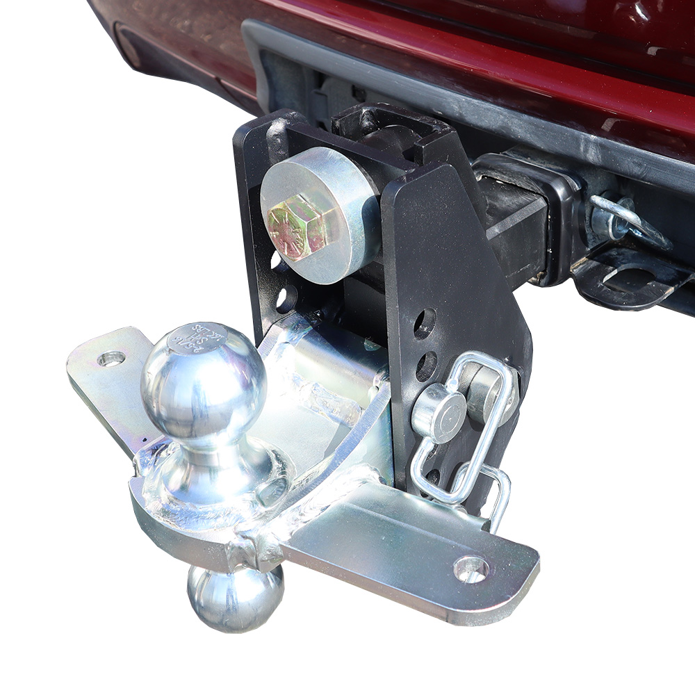 Shocker XR Drop Ball Mount w/ Sway Control Tabs – Up to 7-1/2″ of Drop ...