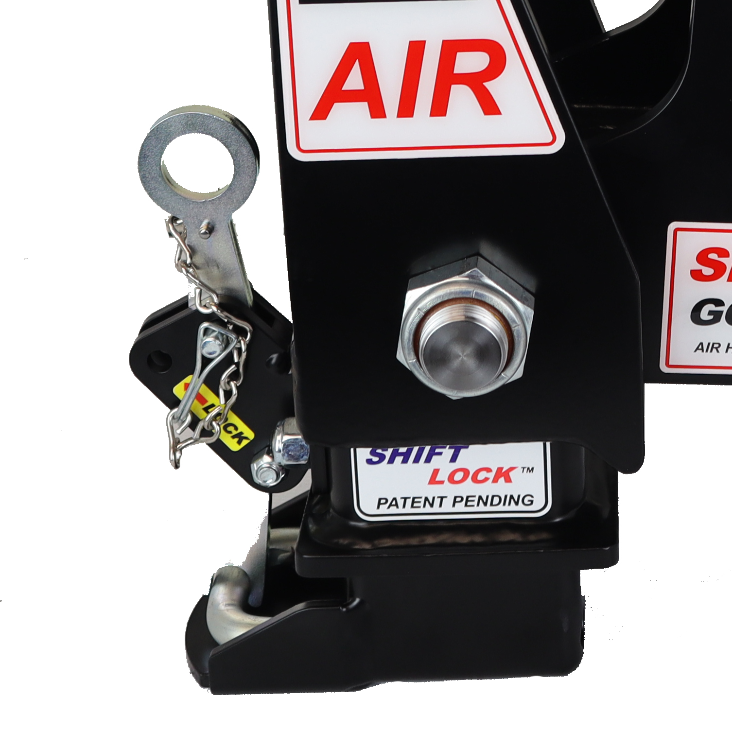 Shocker Gooseneck Air Hitch & Coupler for Elite Horse Trailers