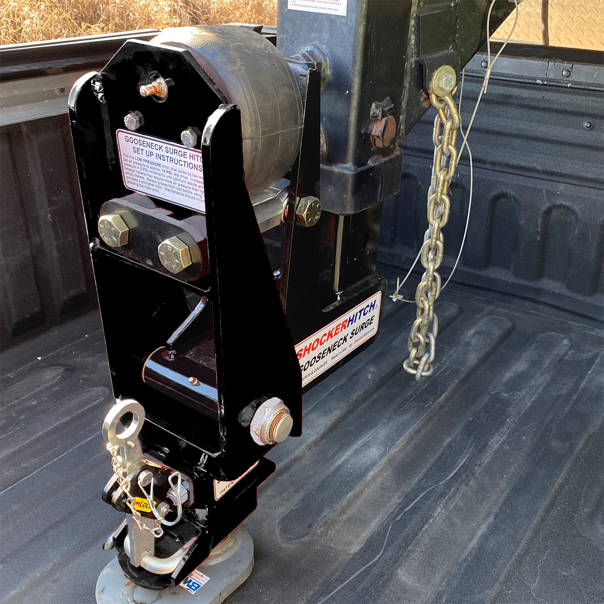 Shocker Gooseneck Surge® Air Hitch Coupler