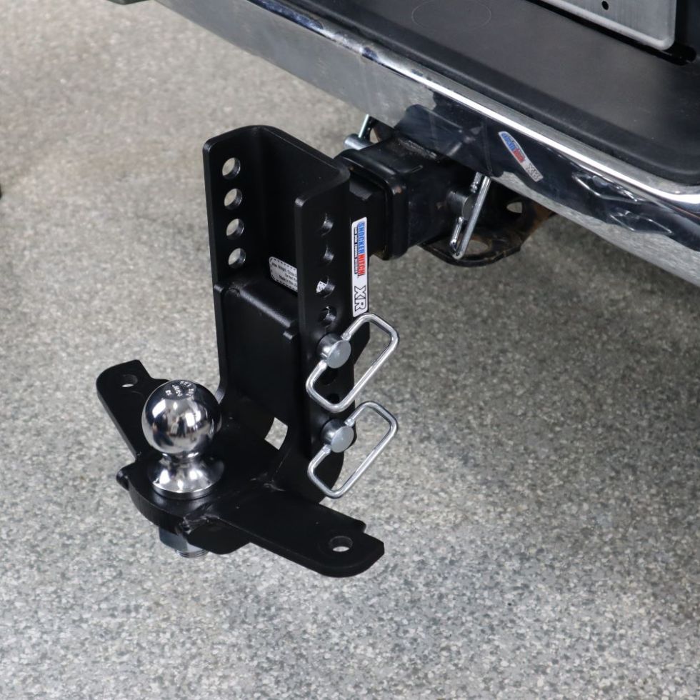 Shocker XR Drop Ball Mount Hitch with Sway Bar Tabs