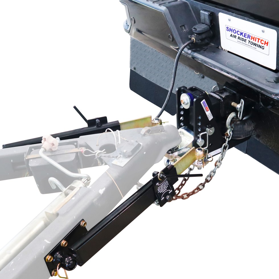 Shocker Air Equalizer & Weight Distribution Hitch with Sway Control Arm Kit