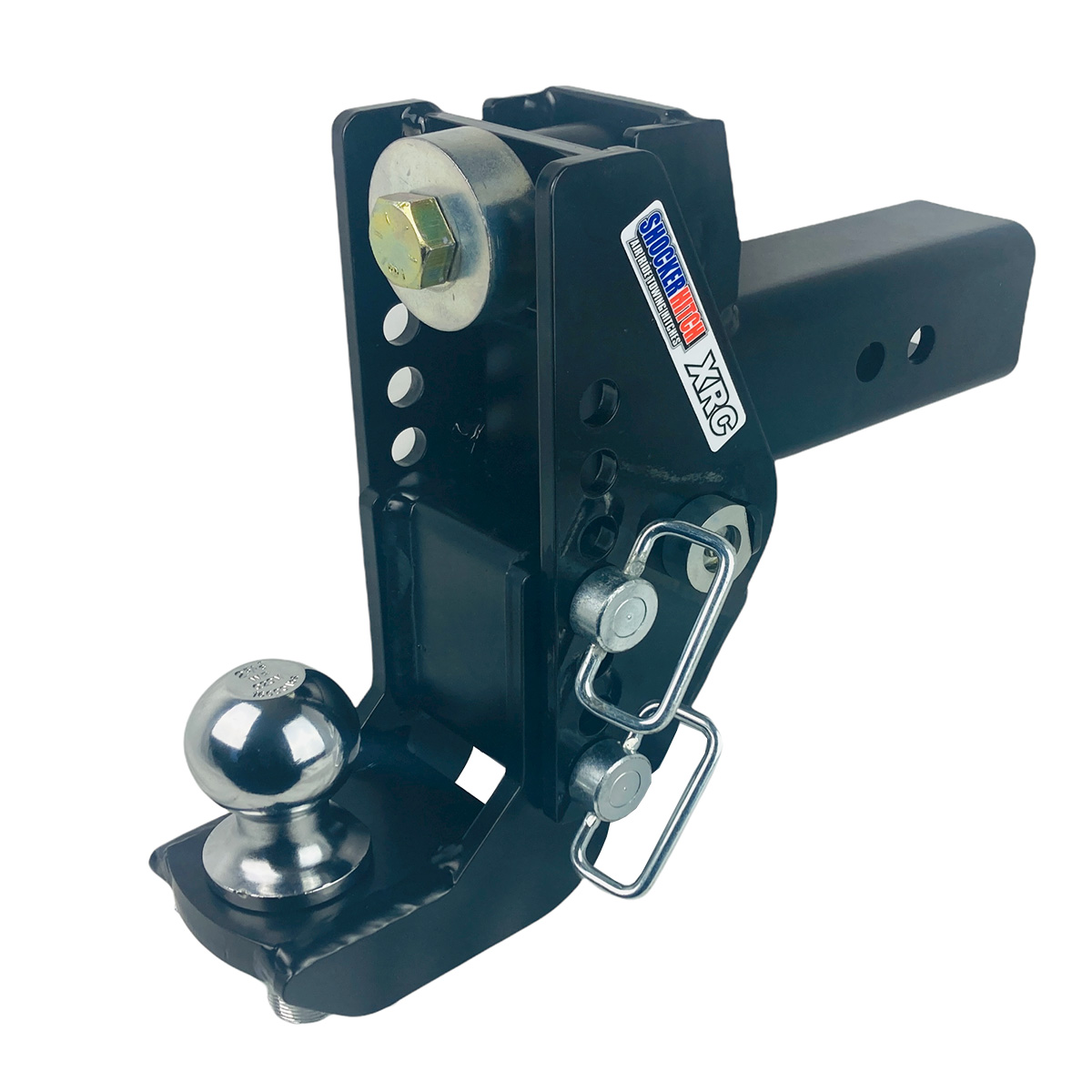 Shocker XR Adjustable Drop Ball Mount – Up to 9″ of Drop 12,000 lbs