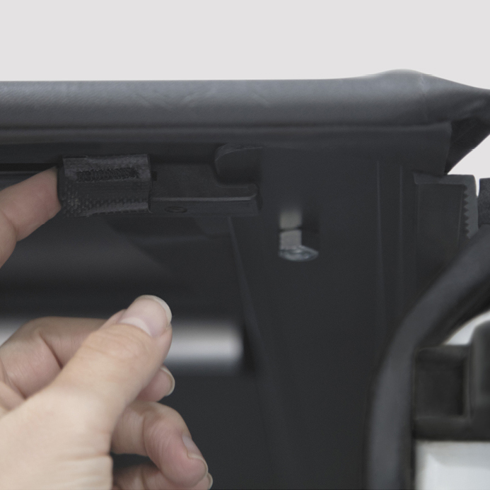 Shocker Gooseneck Roll Up Tonneau Cover