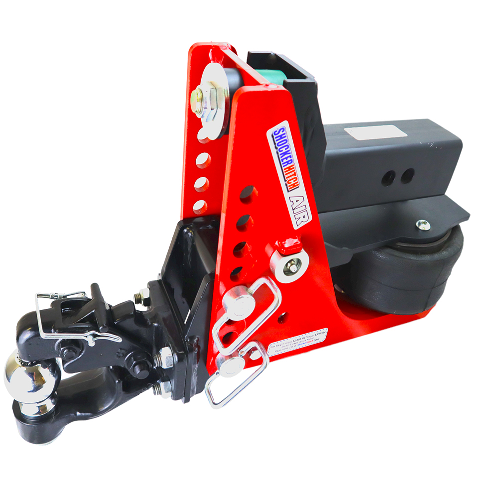 Shocker Air Pintle & Ball Combo Hitch