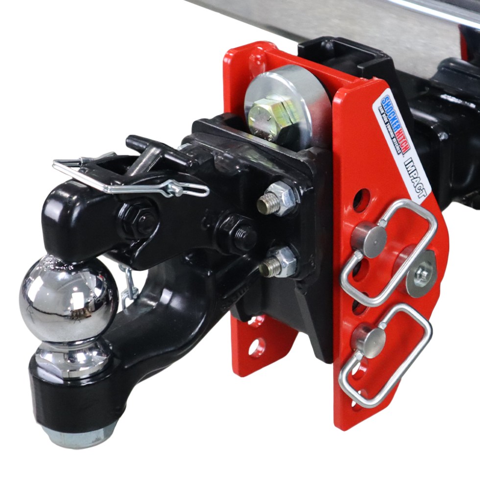 Shocker Impact Pintle & Ball Cushion Hitch