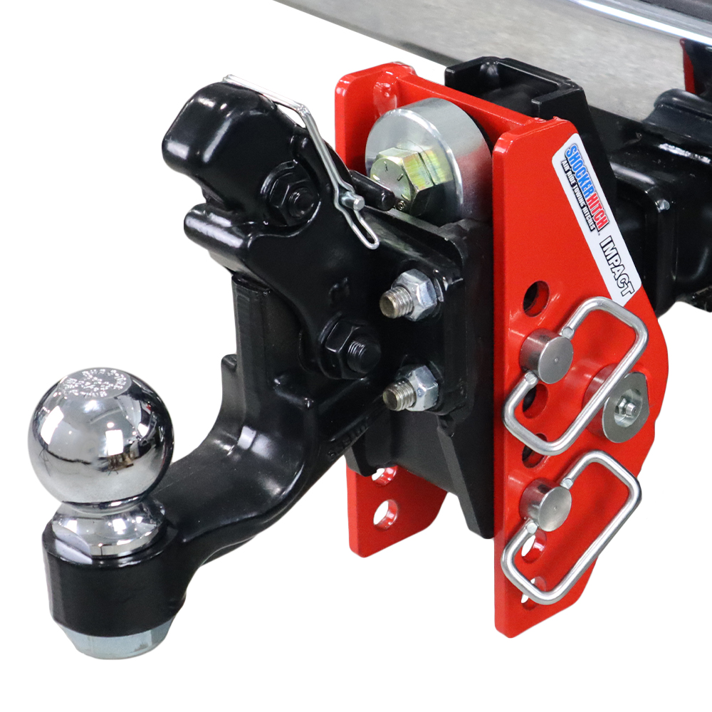 Shocker Impact Pintle & Ball Cushion Hitch