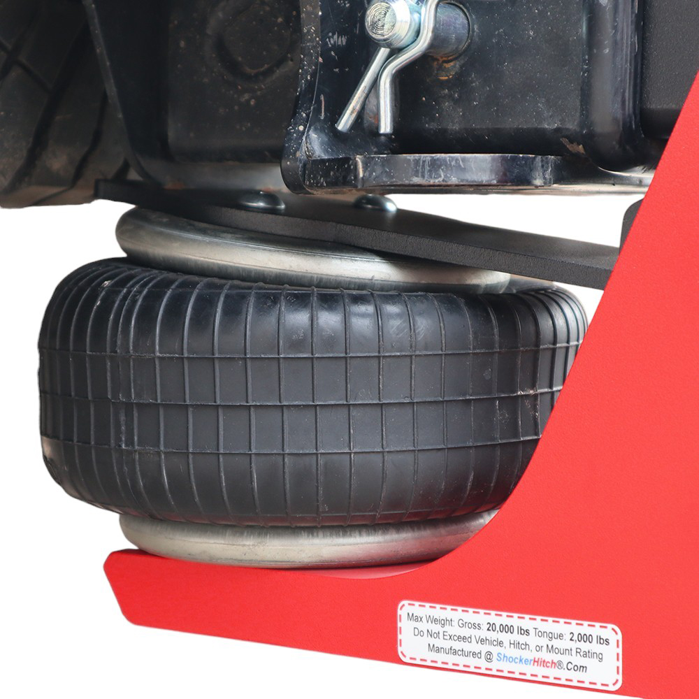 Shocker HD 20K Drop Air Bumper Hitch 4-1/2″-8-1/2″ Drop