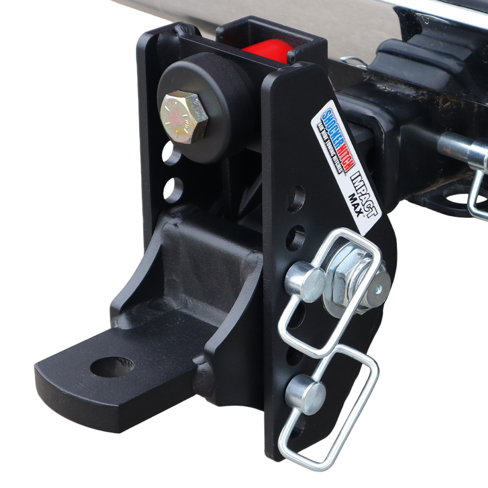 Shocker Impact Max Cushioned Draw Bar Hitch w/ 1" hole