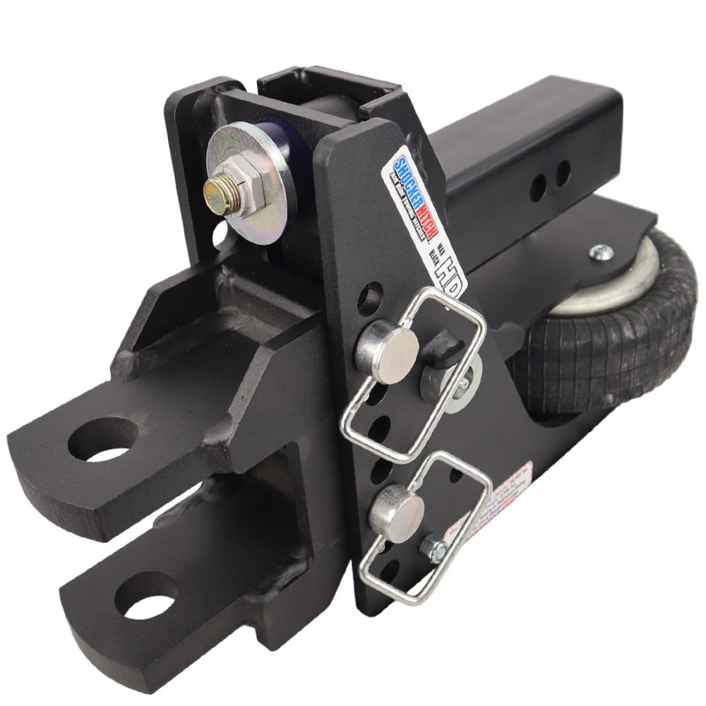 Shocker HD Max Black Air Hitch Farm Mount Towing Kit