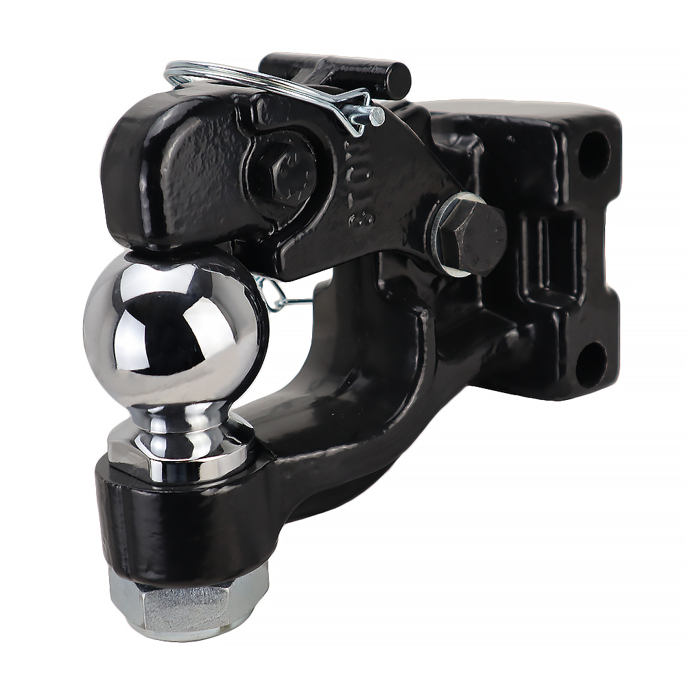 Shocker XR Adjustable Pintle Hitch - 10-Ton