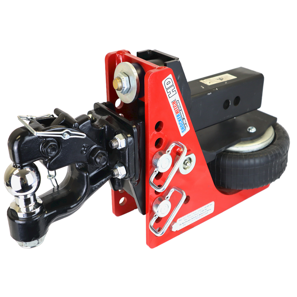 Shocker Air Pintle & Ball Combo Hitch