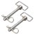 Shocker 5/8" x 4-1/2" Ball Mount D-Handle Hitch Pins with Clips - Part ...