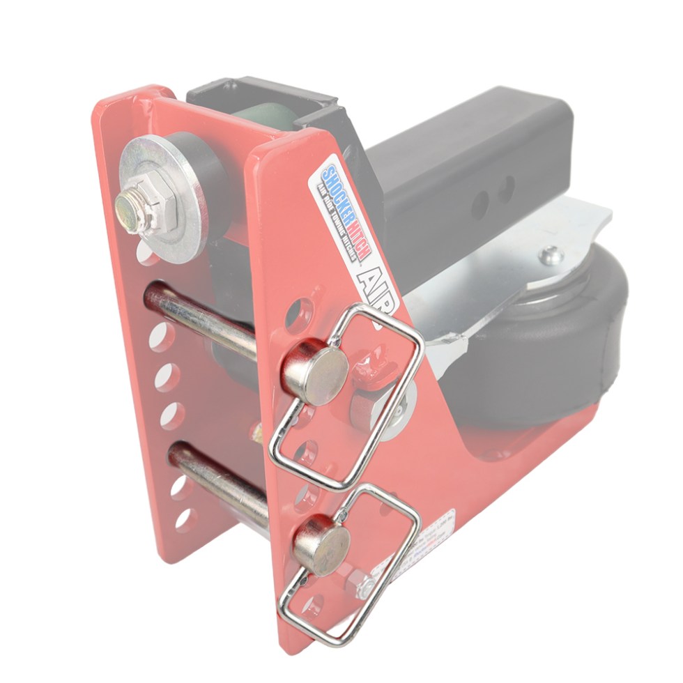 Shocker 5/8″ x 4-5/8″ Ball Mount D-Handle Hitch Pin with Clip