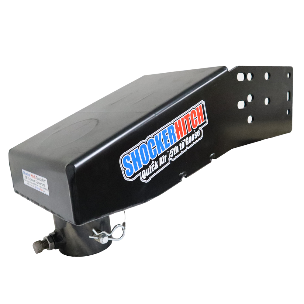 Shocker Quick Air 5th Wheel to Gooseneck Pin Box Replacement Only