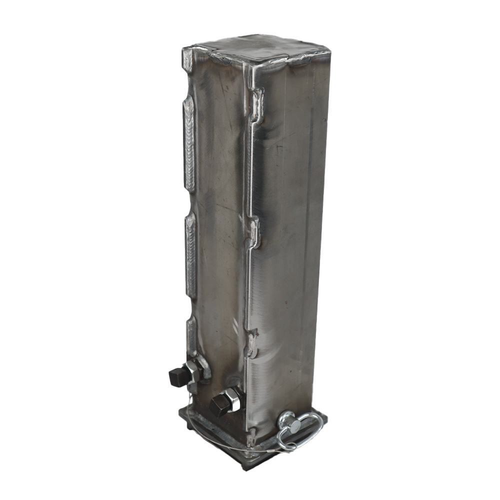 Shocker Gooseneck Trailer Outer Tube Square Stem - Weld On