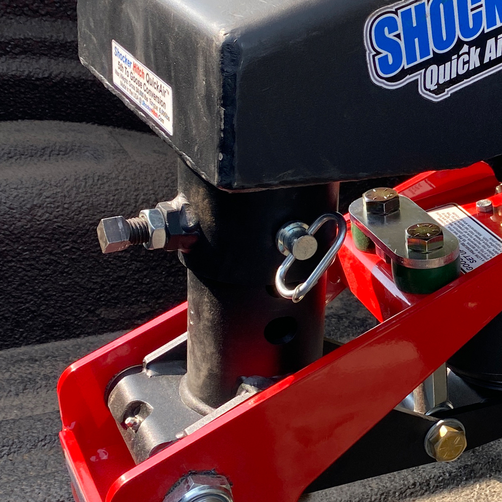 Gooseneck Air Hitch for 5th Wheel Goose Pin Box or Adapter