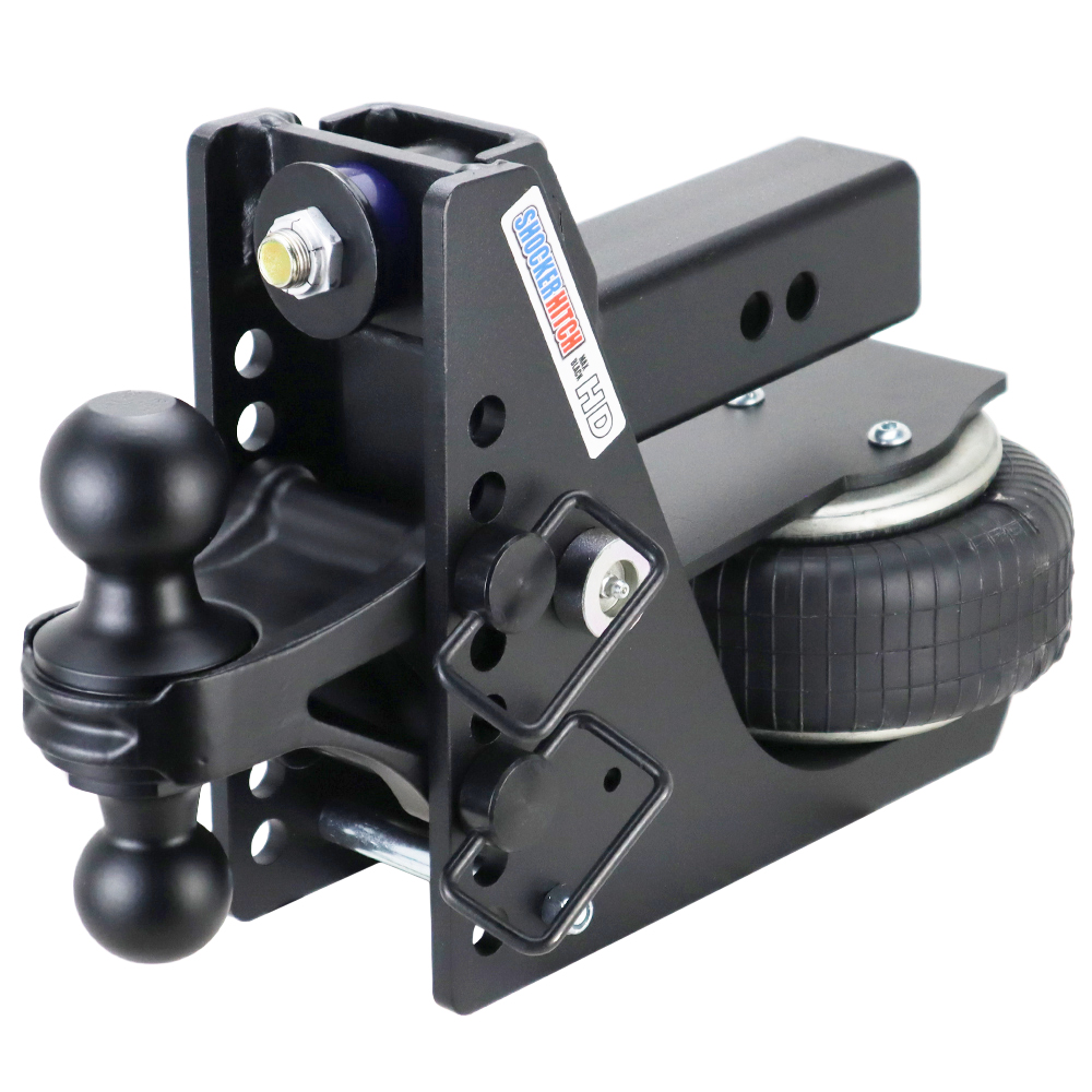 Shocker HD Max Black Air Hitch Farm Mount Towing Kit