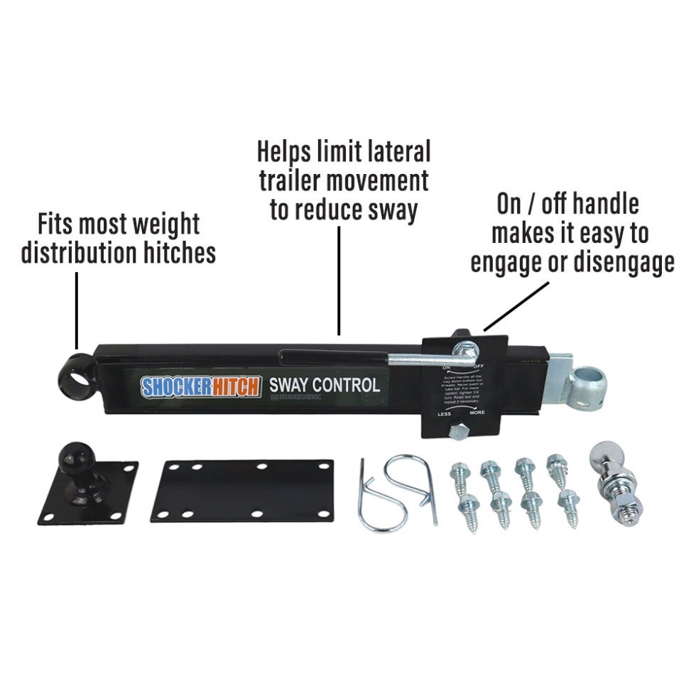 Shocker Sway Control Friction Arm Bar & Ball Kit