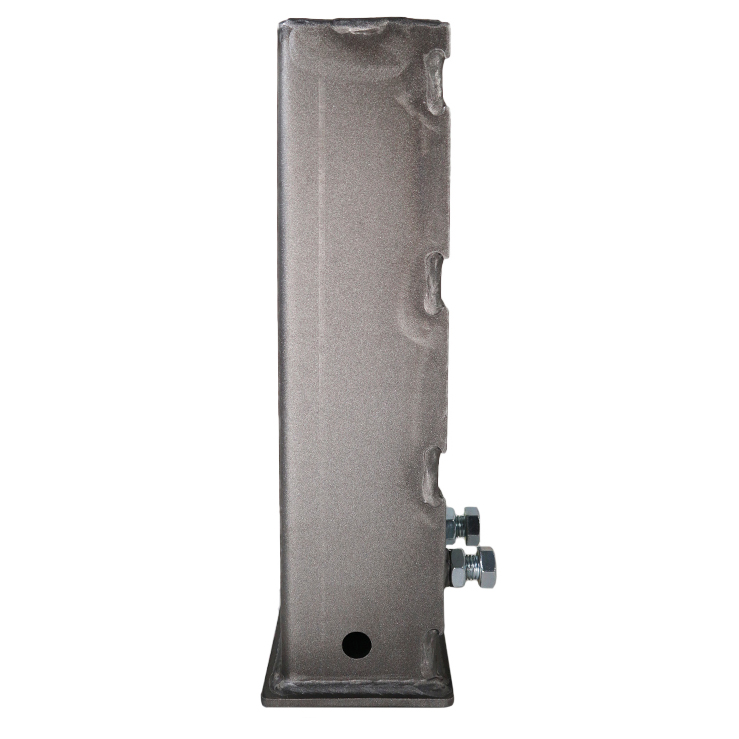 Shocker Gooseneck Trailer Outer Tube Square Stem - Weld On