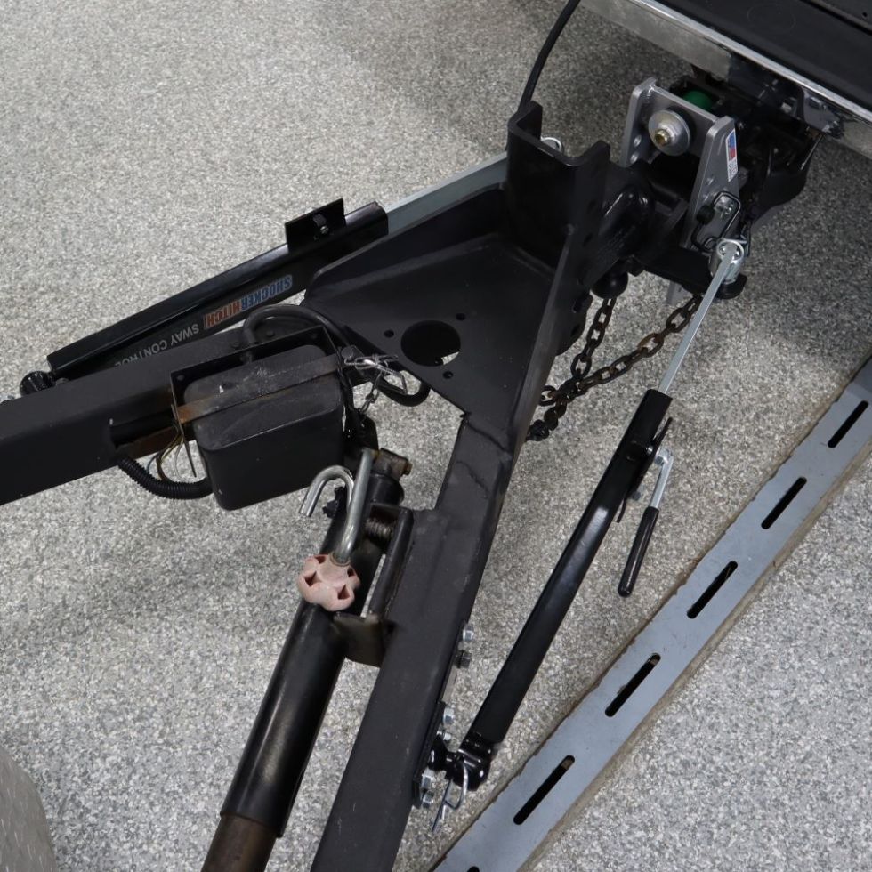 Shocker Streamline Aluminum Air Hitch Combo Ball & Sway Control Towing Kit