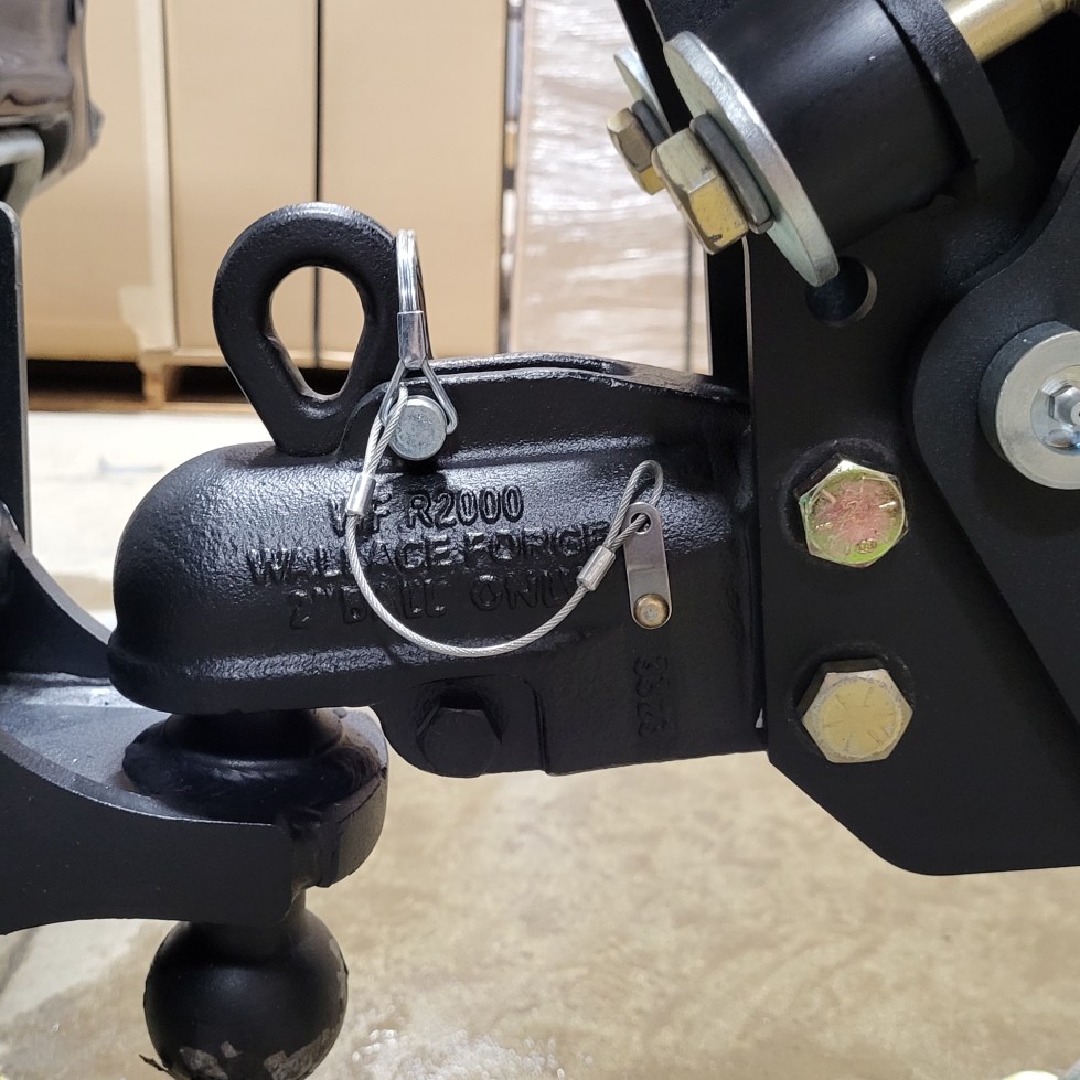 Wallace Trailer Coupler for 2" Ball - Channel Mount