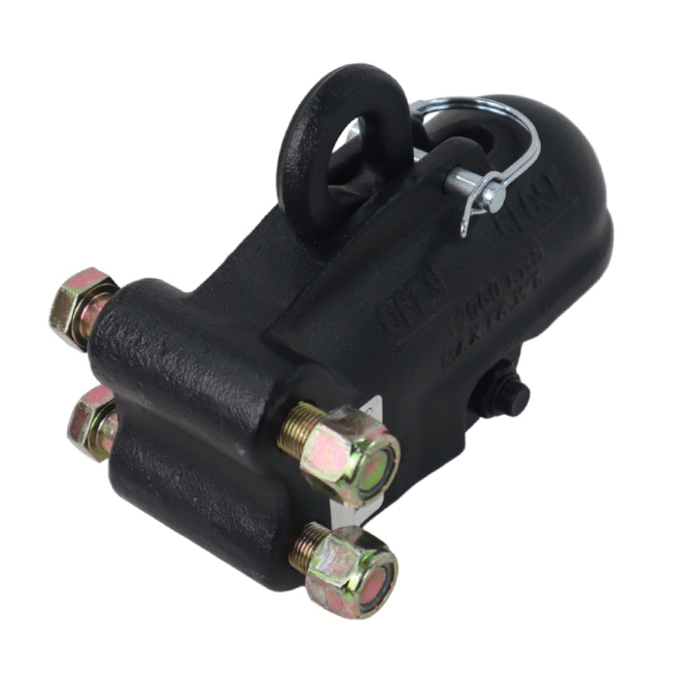 Wallace Trailer Coupler for 2" Ball - Channel Mount