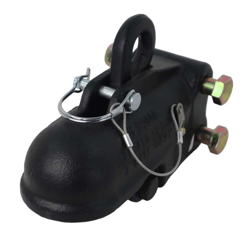 Wallace Trailer Coupler for 2" Ball - Channel Mount