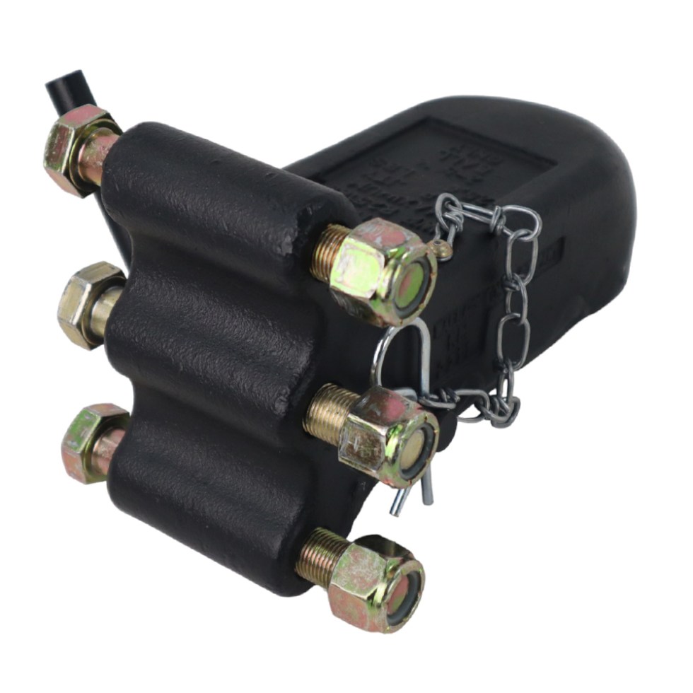 Wallace HD Coupler for 2-5/16" Ball - Channel Mount 25,000 lbs