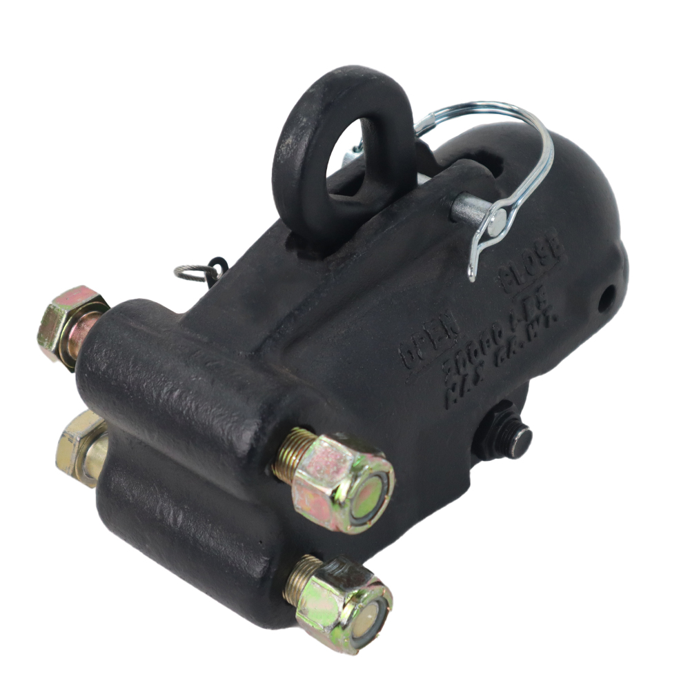 Wallace Trailer Coupler for 2-5/16" Ball - Channel Mount