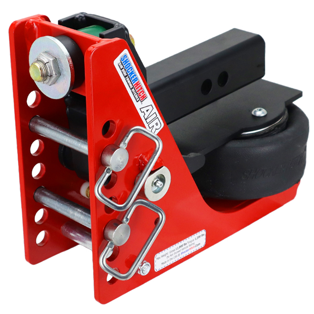 Original Shocker Air Hitch Base Frame Assembly Complete 7 Hole- No Ball ...