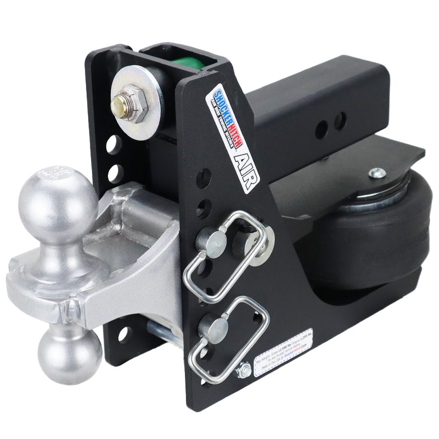 Advantages of Air Ride Towing with Shocker Hitch®
