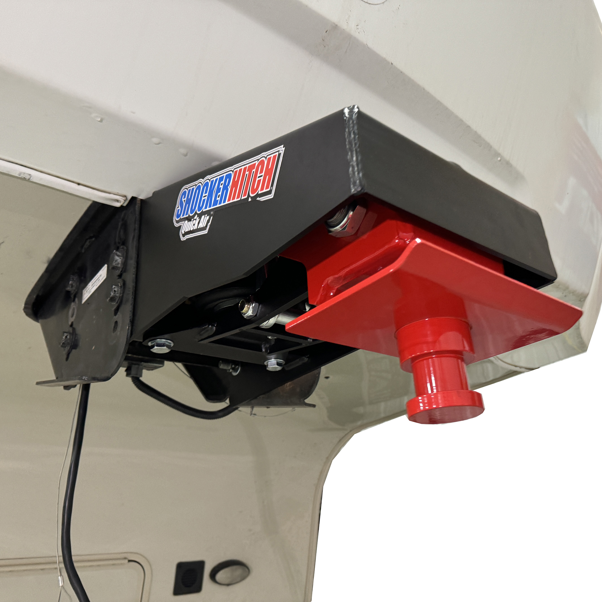 Shocker Quick Air Ride 5th Wheel Pin Box with Kingpin