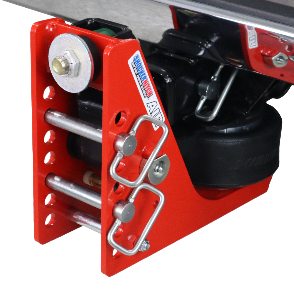 Original Shocker 12K Air Hitch with Combo Ball Mount – 7 Hole Frame