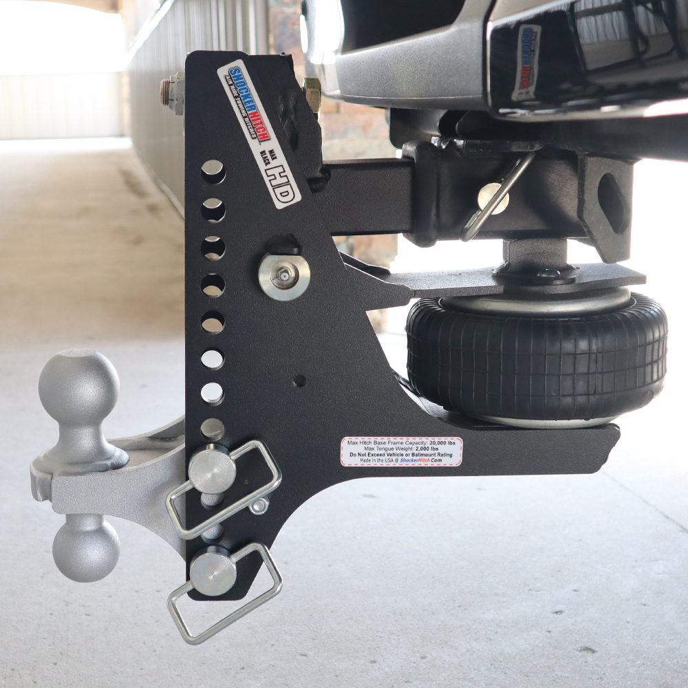 Shocker HD Max Black Super Drop Air Hitch (Build Your Own)