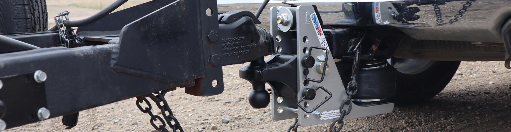 Shocker Hitch® Streamline Series Aluminum Air Bumper Hitches