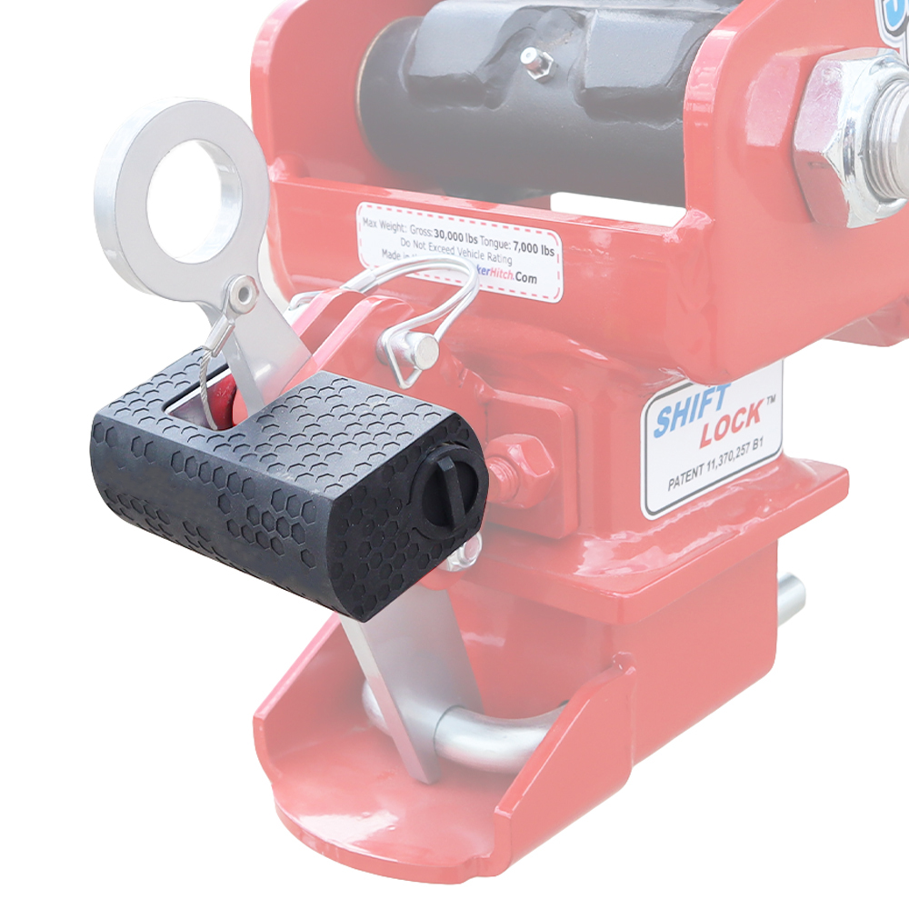 Shocker Shift Lock 40K Gooseneck Stem & Coupler for 3″ Ball w ...