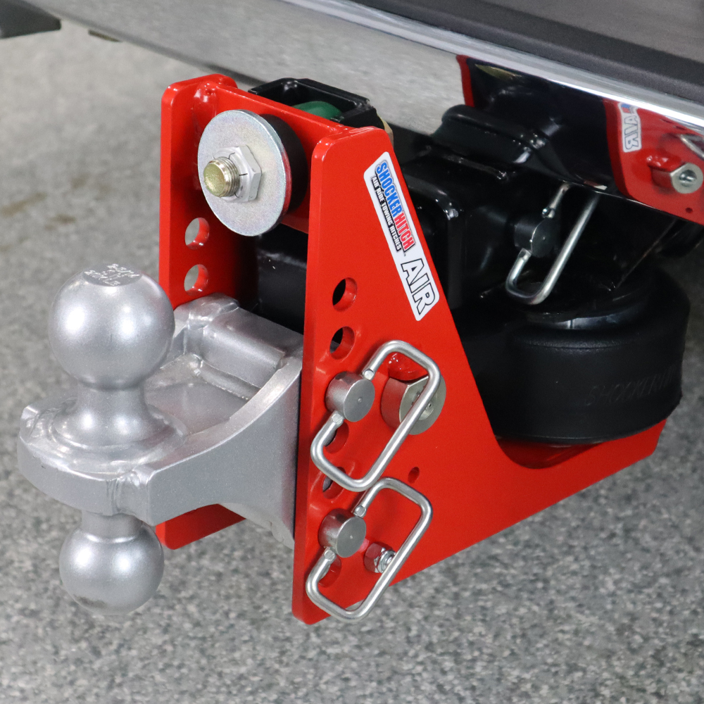 Shocker Air Hitch with Combo Ball Mount (2″ & 2-5/16″ Balls)