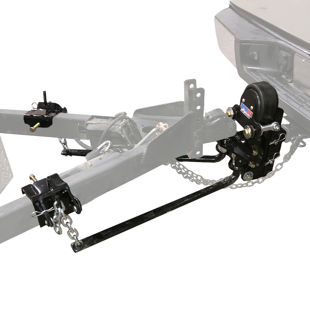 Shocker Air Equalizer & Chain Style WD Hitch